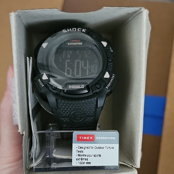 Timex | Other | Timex Expedition Black Digital Watch | Poshmark